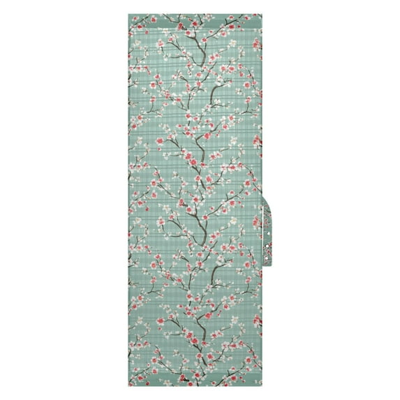 Cherry Blossom Door Curtain Blackout Thermal Insulated Door Side ...