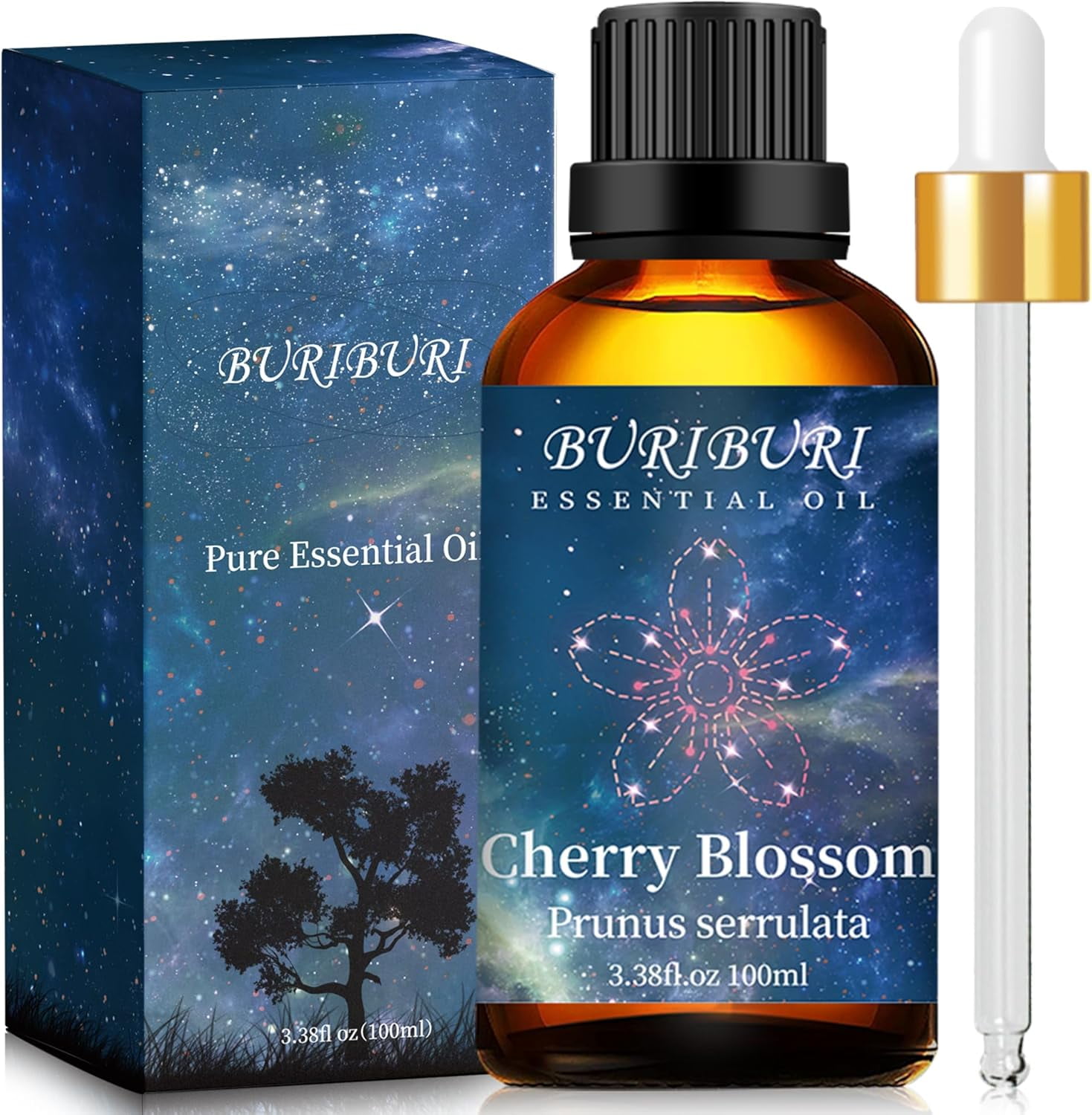Cherry Blossom Essential Oil for Aromatherapy Diffuser, Skin, 100% Pure ...