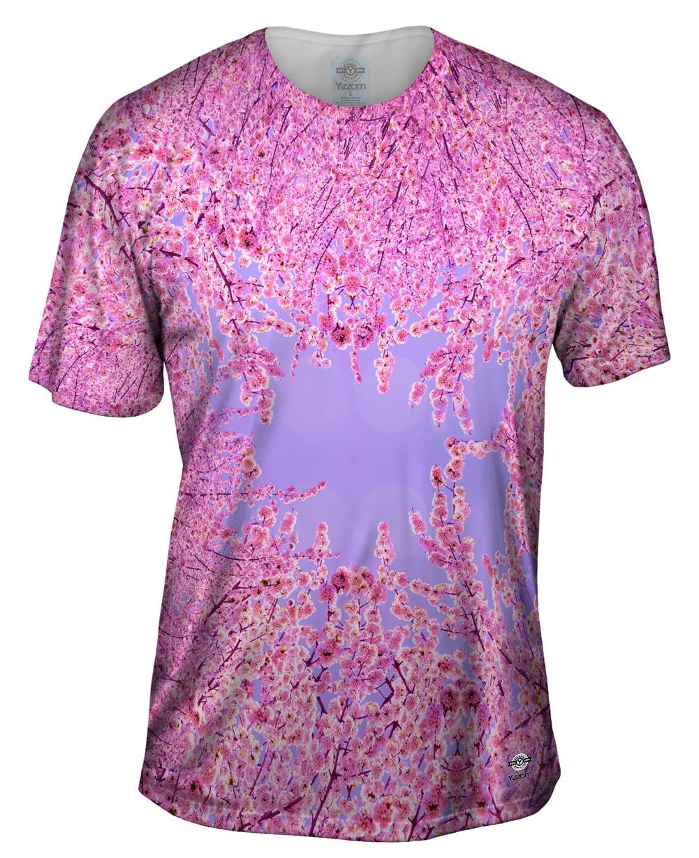 Cherry Blossom Explosion Mens T-Shirt All Over Print - Walmart.com