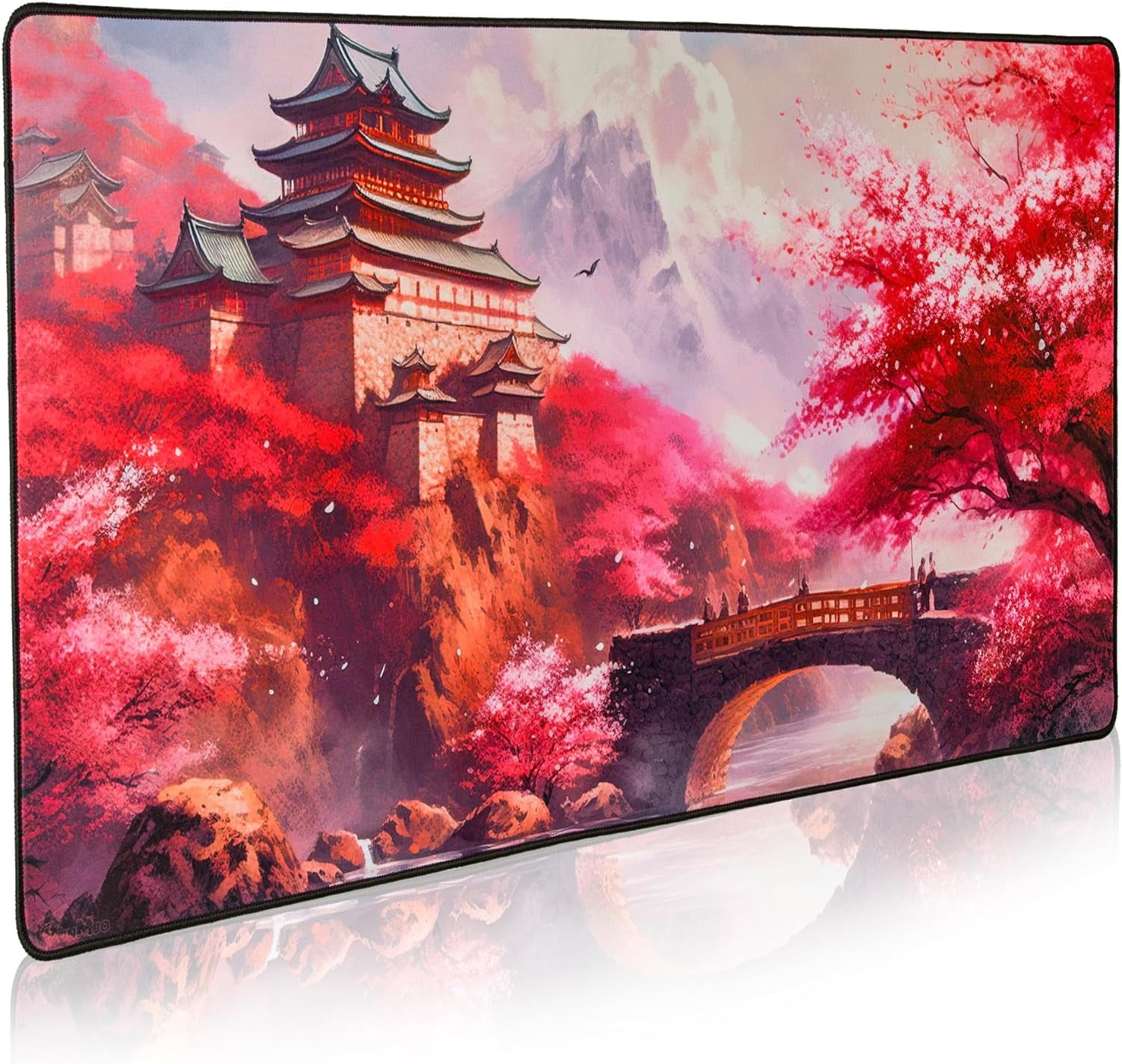 Cherry Blossom Extended Gaming Mouse Pad, Ultra-Smooth Surface for ...