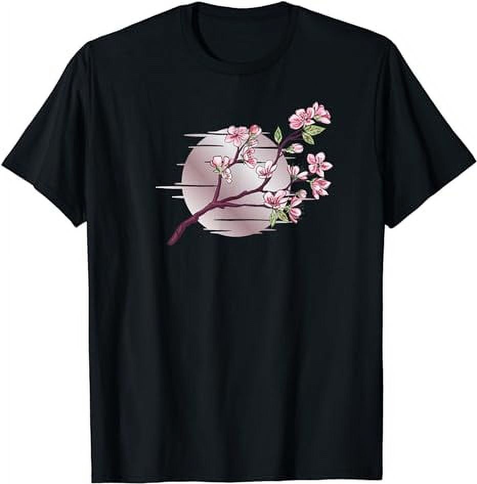 Cherry Blossom Japanese Kanji Flower Sakura 桜 T-Shirt - Walmart.com