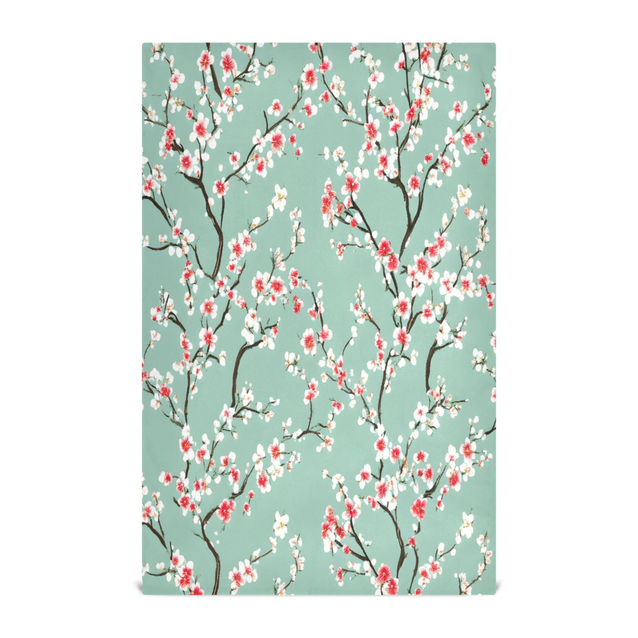 Cherry Blossom Kitchen Towels Dishcloth Decorative Waffle Towels Multi ...