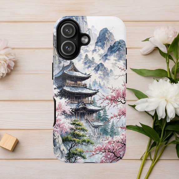 Cherry Blossom Nature Inspired Floral Phone Case Spring Style 17 16 15 ...