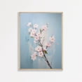 Cherry Blossom Painting Minimal Botanical Kids Nursery Print Retro ...