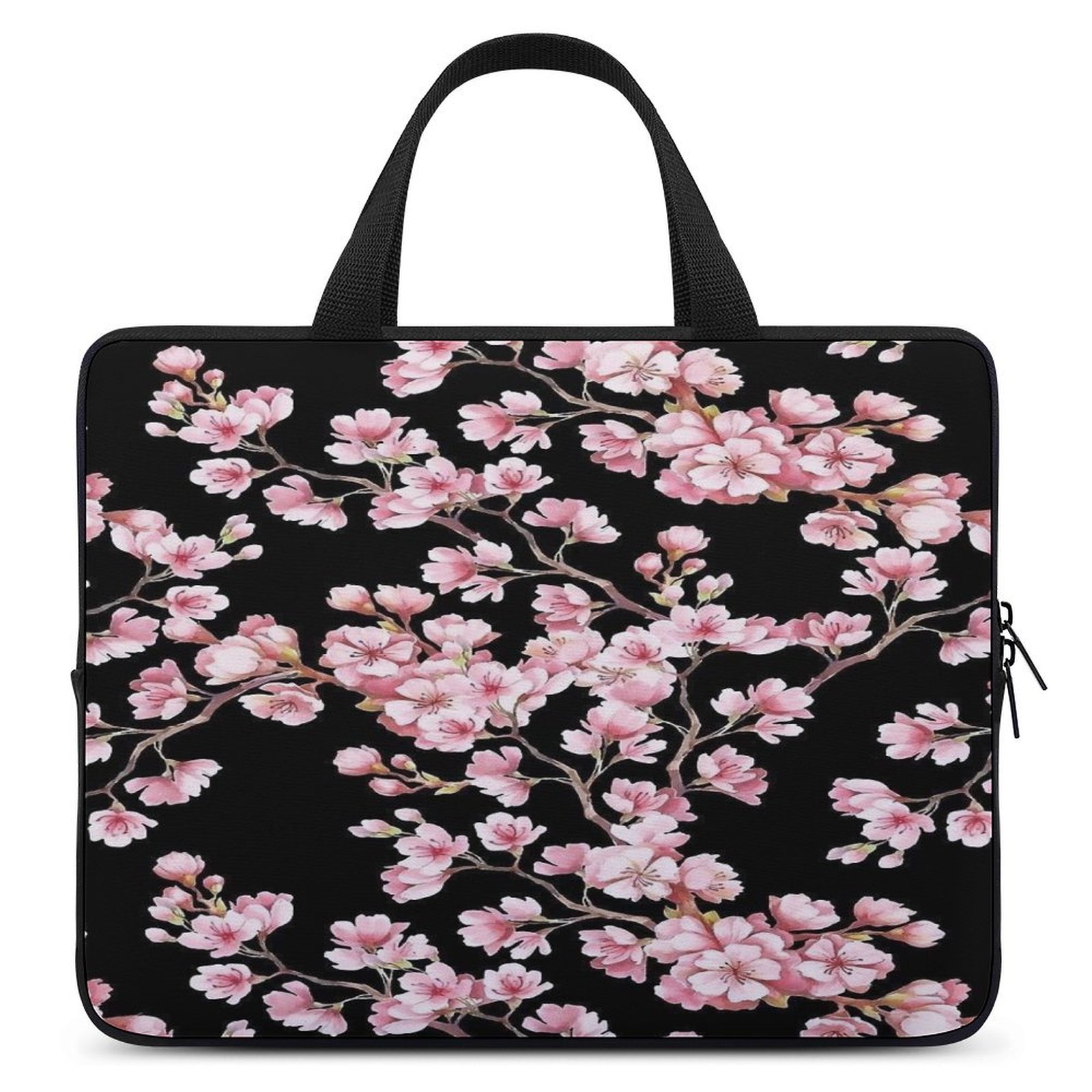 Cherry Blossom Print Laptop Bag Women Man 10 12 13 15 17 Inch Office ...