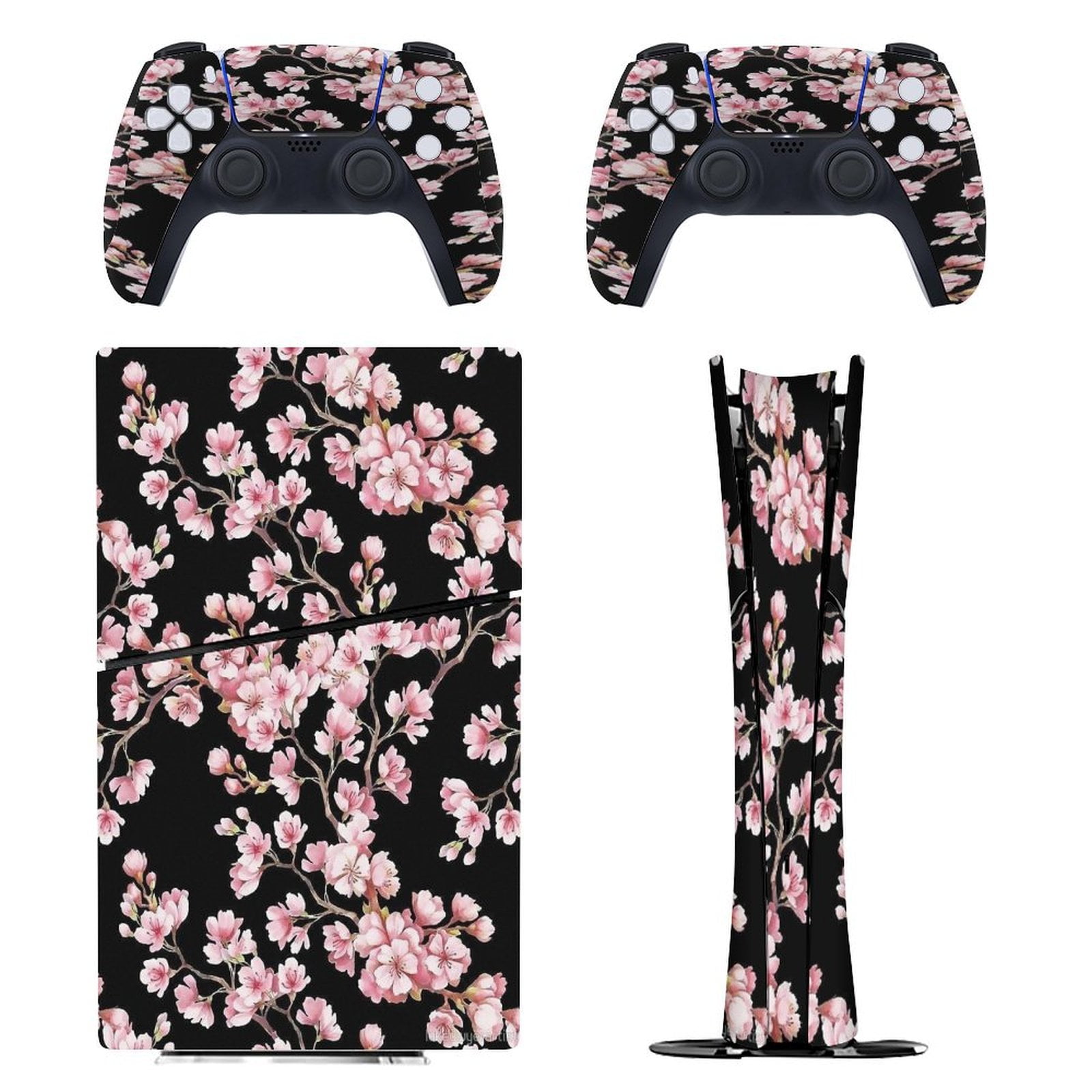 Cherry Blossom Print PS5/PS5 Pro/PS5 Slim Digital Disc Skin Sticker For ...