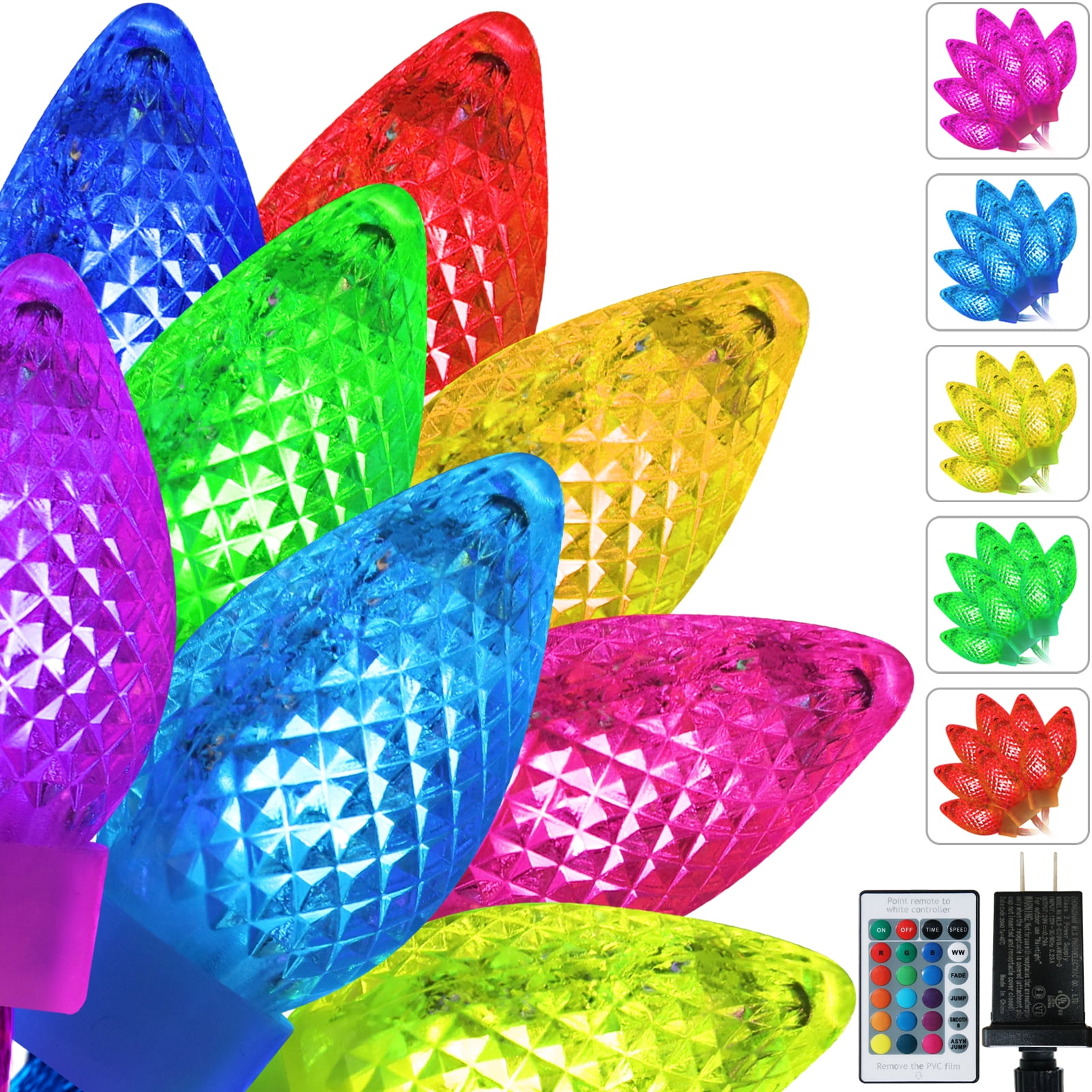 Cherry Blossom Tree Light with Color Changing Remote Control ...