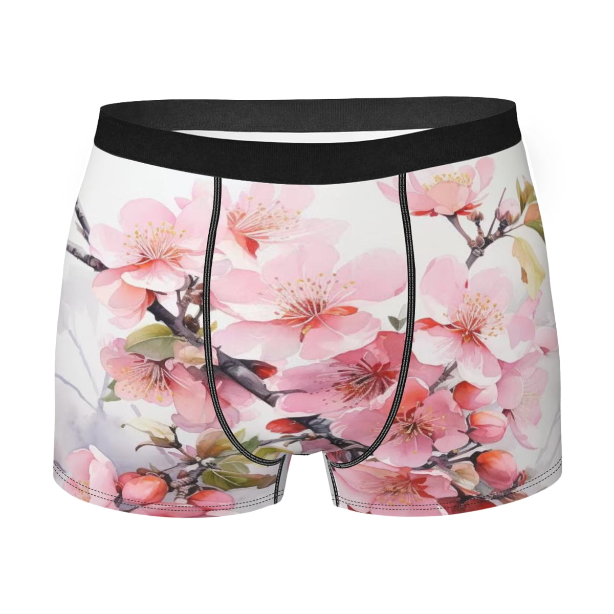 Cherry Blossom pink (3) Boxer Shorts For Man 3D Print Male Underwear ...