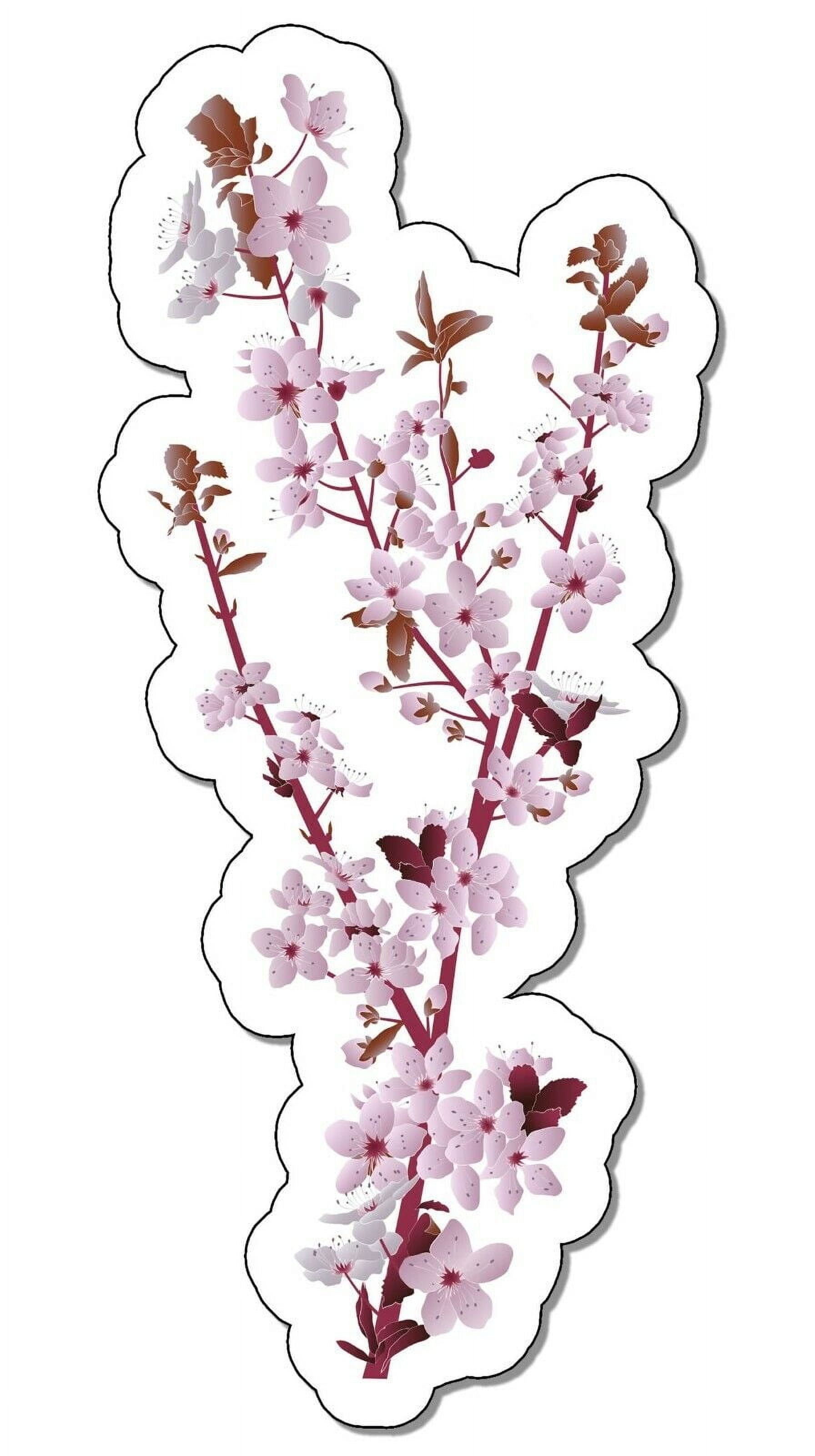 Cherry Blossoms Flowers Japanese Japan Asian Beautiful Vinyl Decal ...