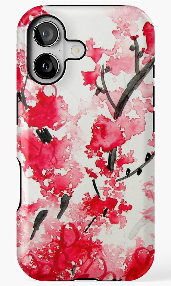 Cherry Blossoms Japanese Sakura Art Phone Case for iPhone 11 12 13 14 ...