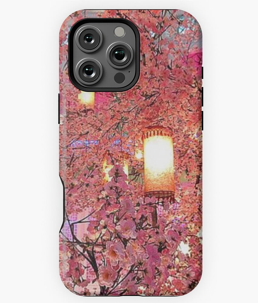 Cherry Blossoms Japanese Sakura Flower Phone Case for iPhone 16 15 14 ...