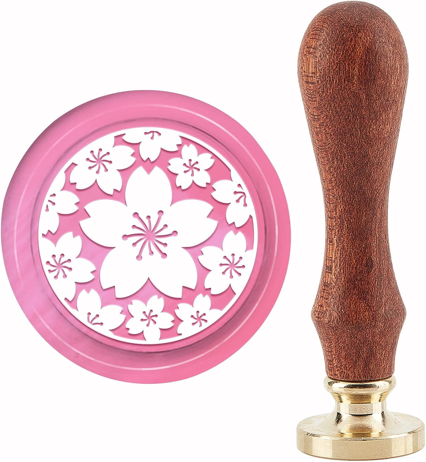 Cherry Blossoms Wax Seal Stamp Flower Vintage Sealing Wax Stamps 30mm ...