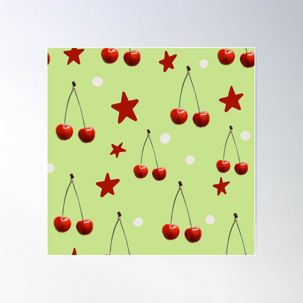 Cherry Bomb Poster Wall Art, Modern Wall Decor For Living Room Bedroom ...