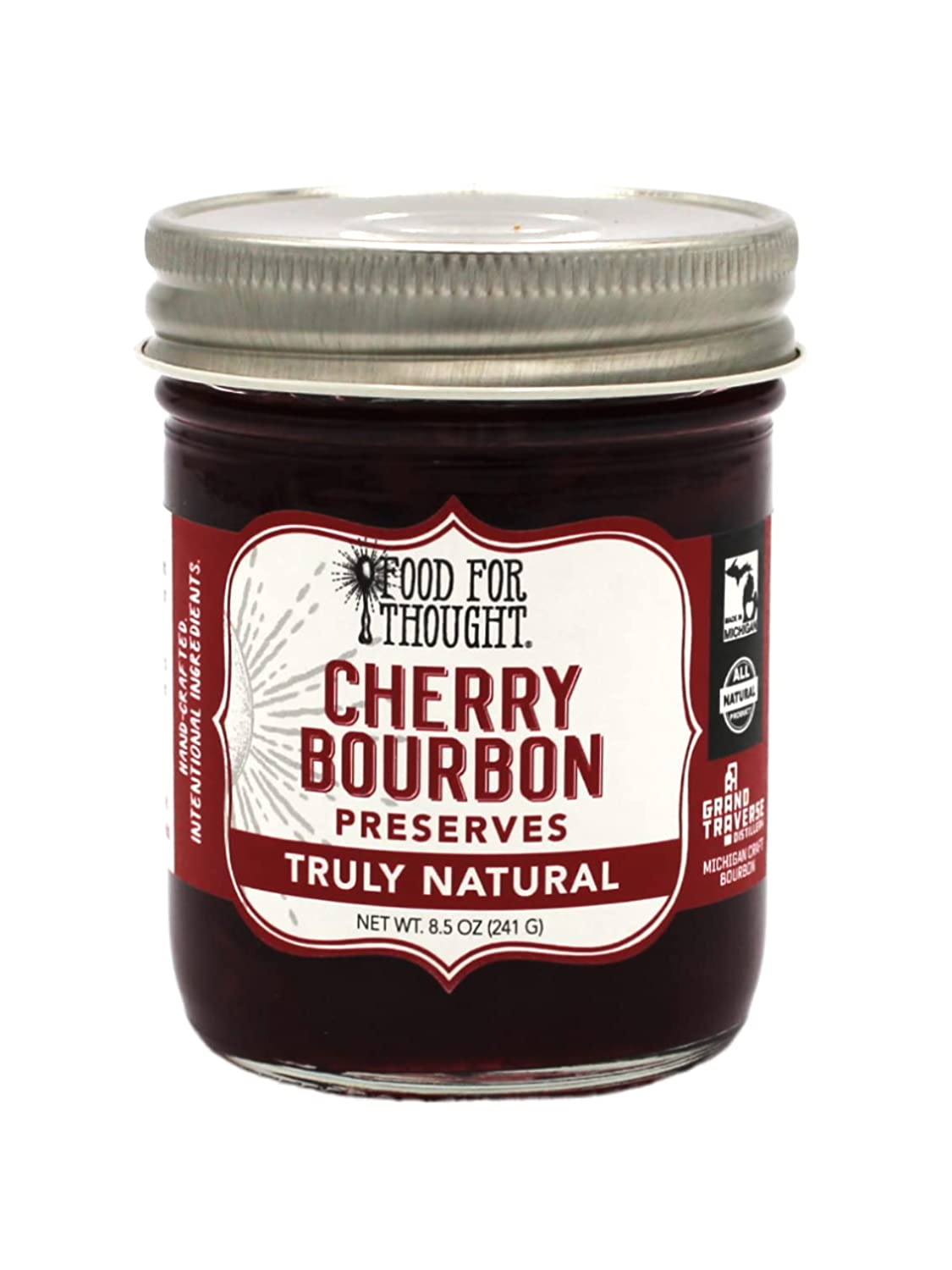 Cherry Bourbon Preserves - Fresh and All Natural - Whole Cherries ...