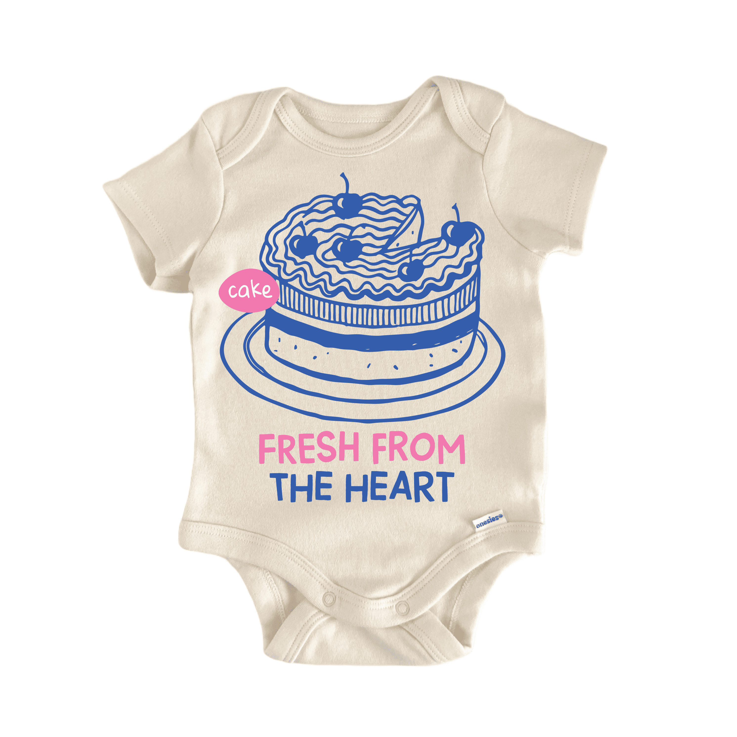 Cherry Cake Baking Foodie Newborn Baby Bodysuit - Walmart.com