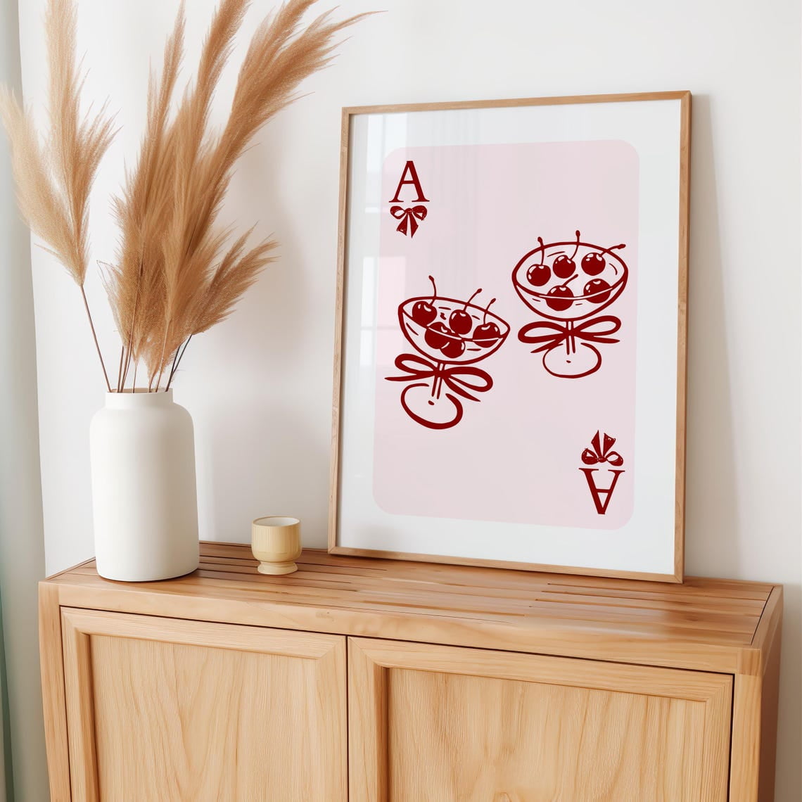 Cherry Cocktail, Cheers Print, Alcohol Print, Girly Cherry Cocktail ...