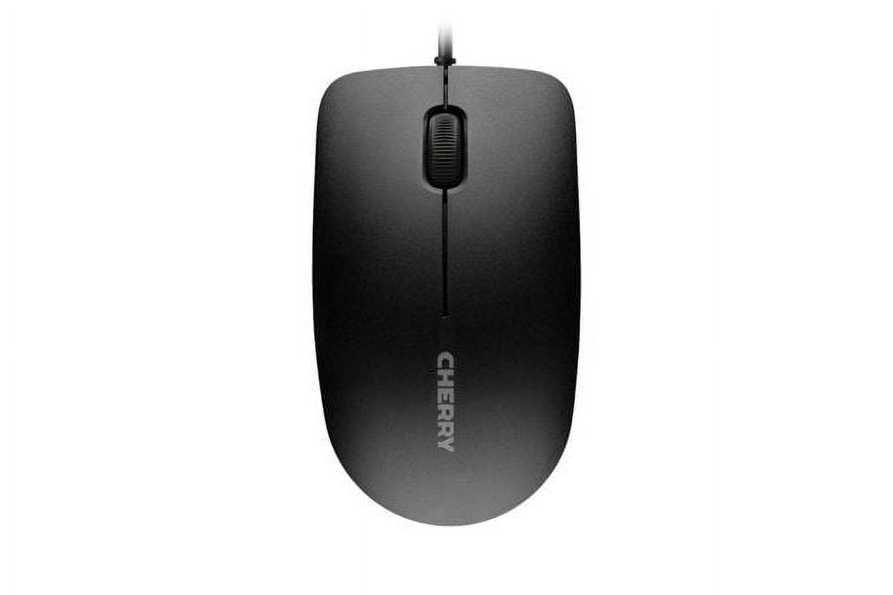 Cherry Corded Mouse Optical Sensor, Black - Walmart Business Supplies