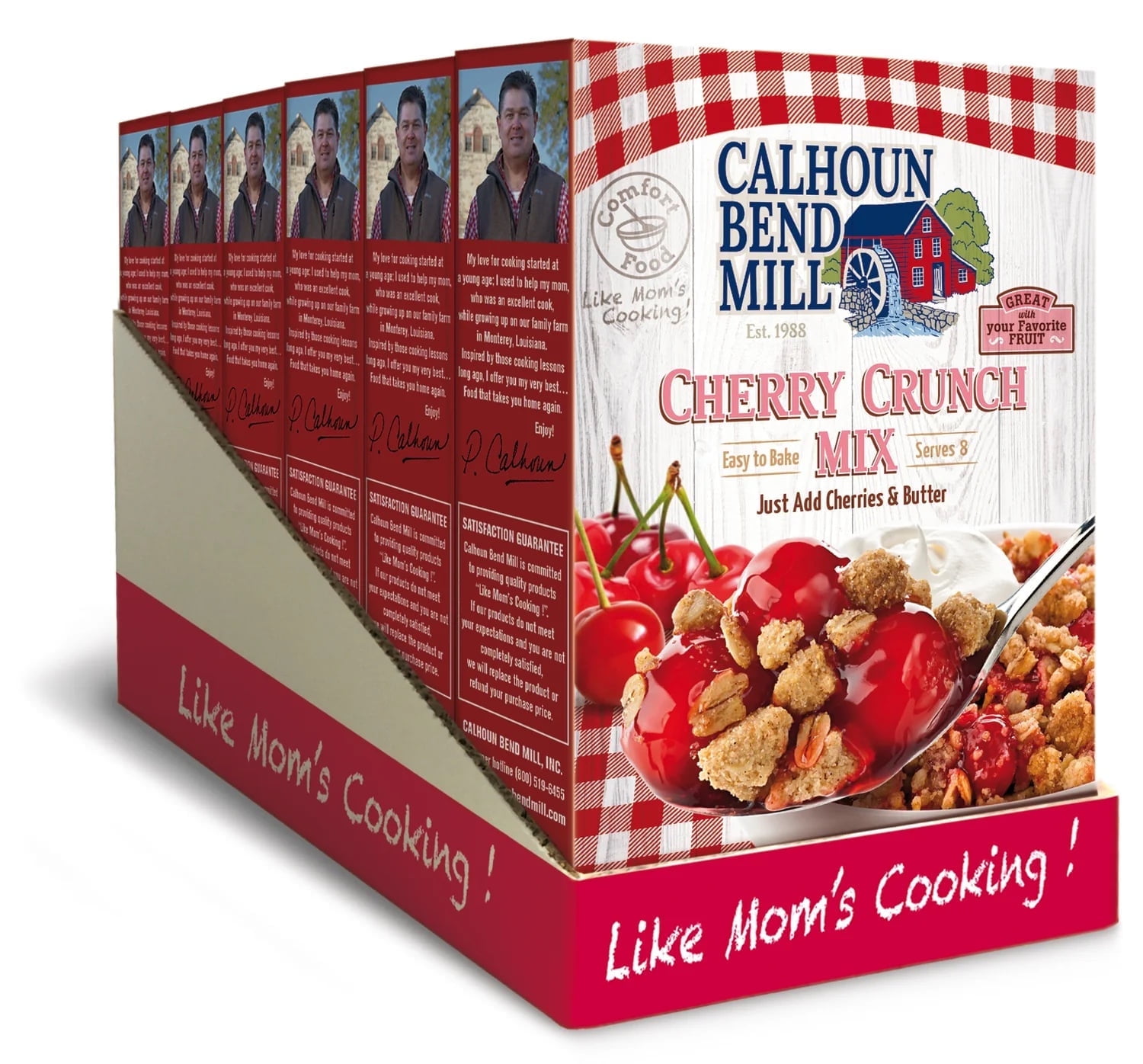 Calhoun Bend Mill Cherry Crunch Dessert Mix 8oz, Easy Bake, Sweet ...