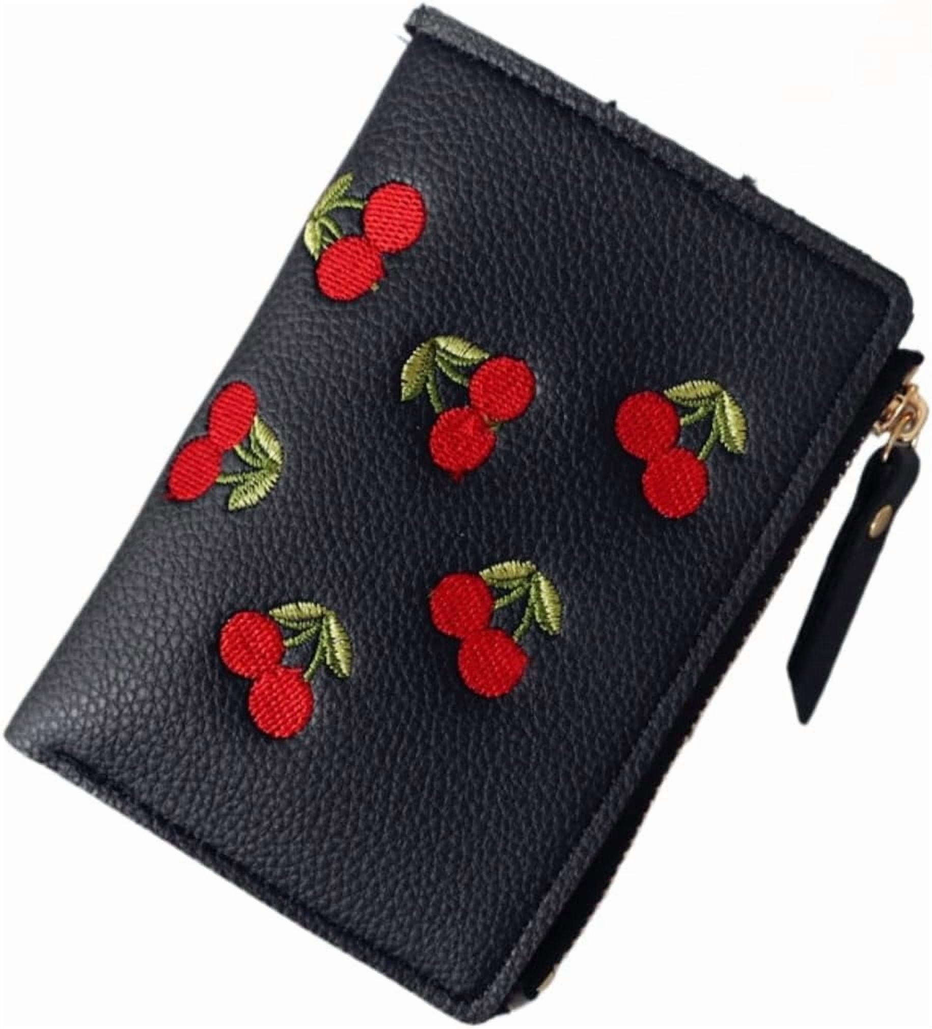 Cherry Cute Wallet Cute Purse Pocket Small Wallet for Women Zip Y2k ...