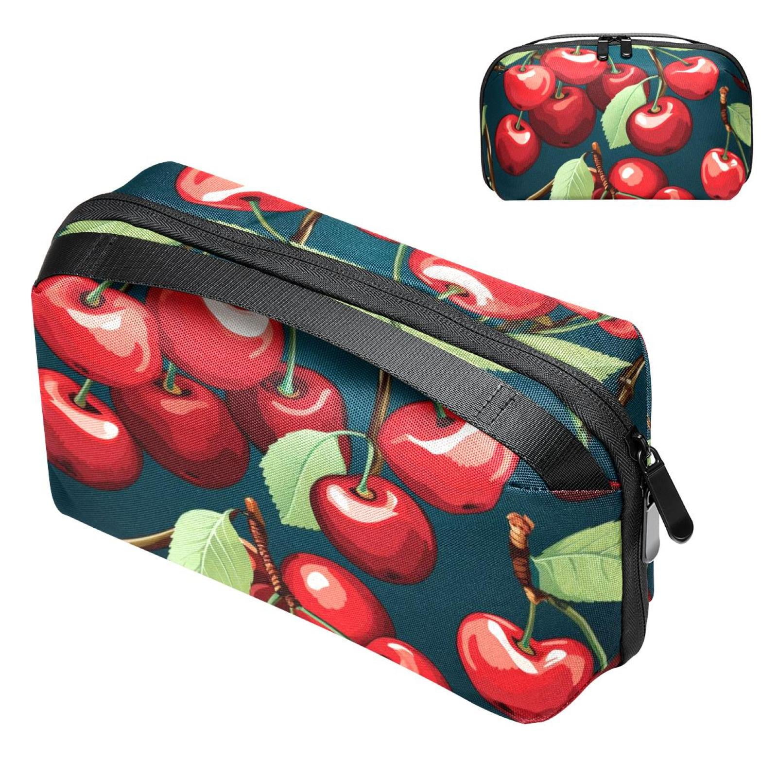 Cherry Digital Bag Organizer Travel Case with Oxford Fabric Waterproof ...