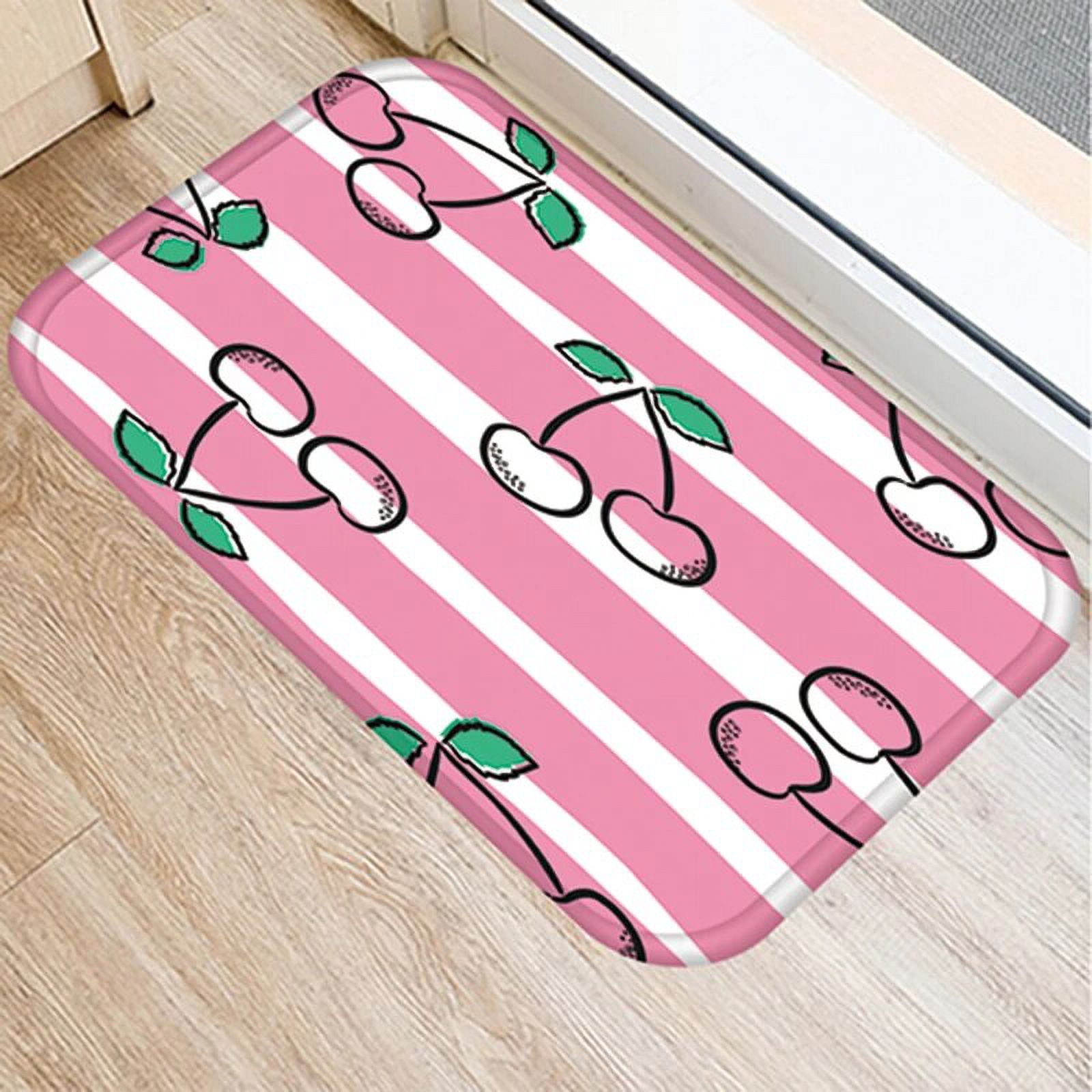 Cherry Doormat Carpet Mat Rug Non-Slip Floor Decor Bath Bathroom ...