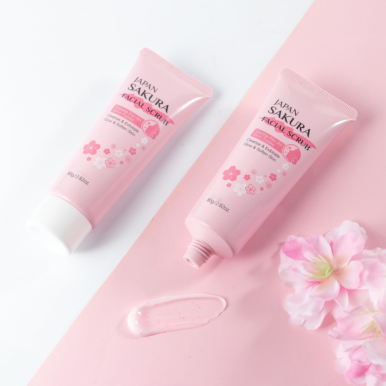 Cherry Facial Scrub 80g Exfoliating & Pore Cleansing Moisturizer For ...