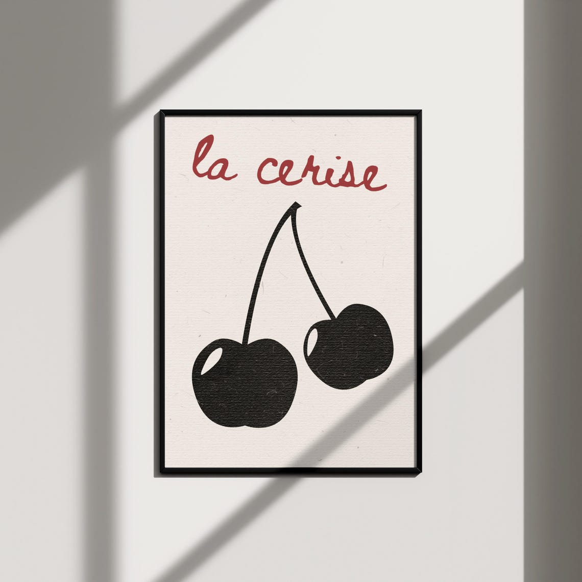 Cherry Funky Poster Coquette Room Decor, Trendy Wall Art Retro ...
