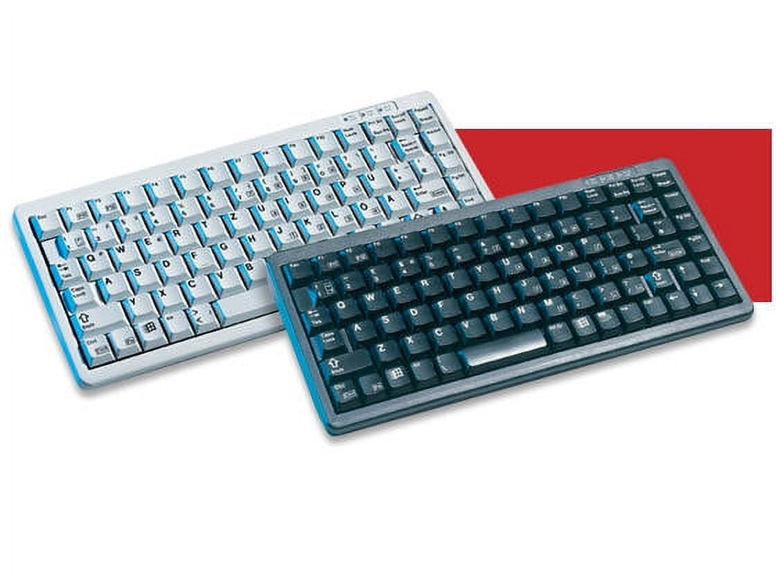 CHERRY G84-4100 Ultraslim Black Wired Mechanical Keyboard - Walmart ...