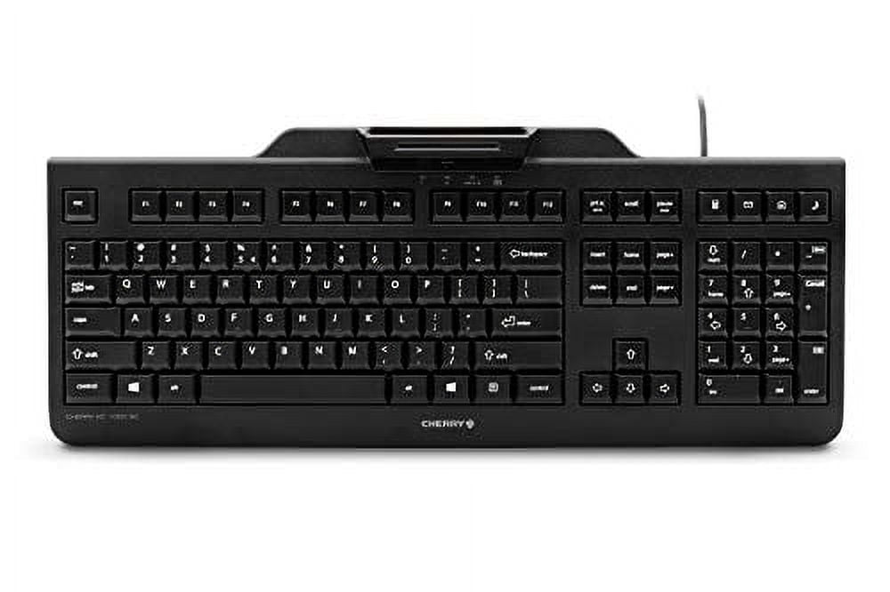 Cherry KC 1000, Smartcard Keyboard (JK-A0100EU-2) - Walmart.com
