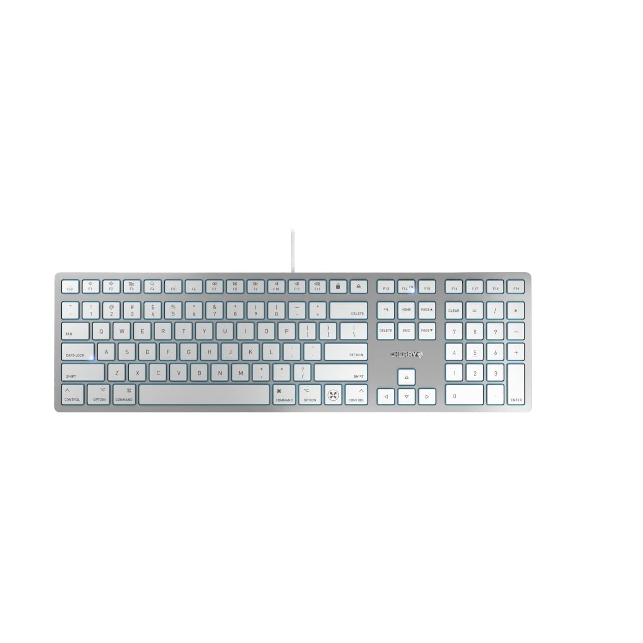Cherry KC 6000 C Slim Keyboard Made with Mac Layout. Scissor Tech ...