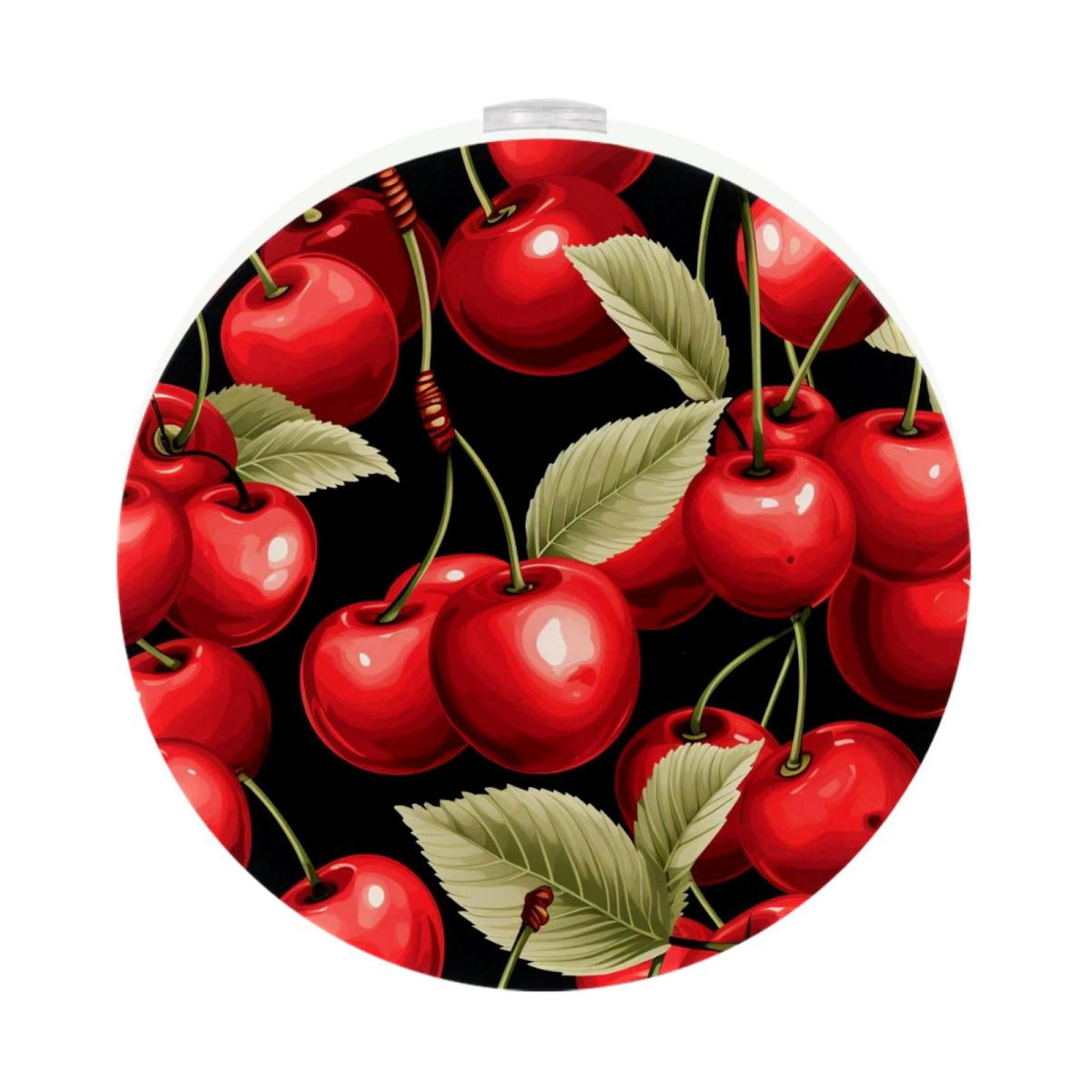Cherry LED Round Night Light-2PCS: Bright and Energy Efficient ...