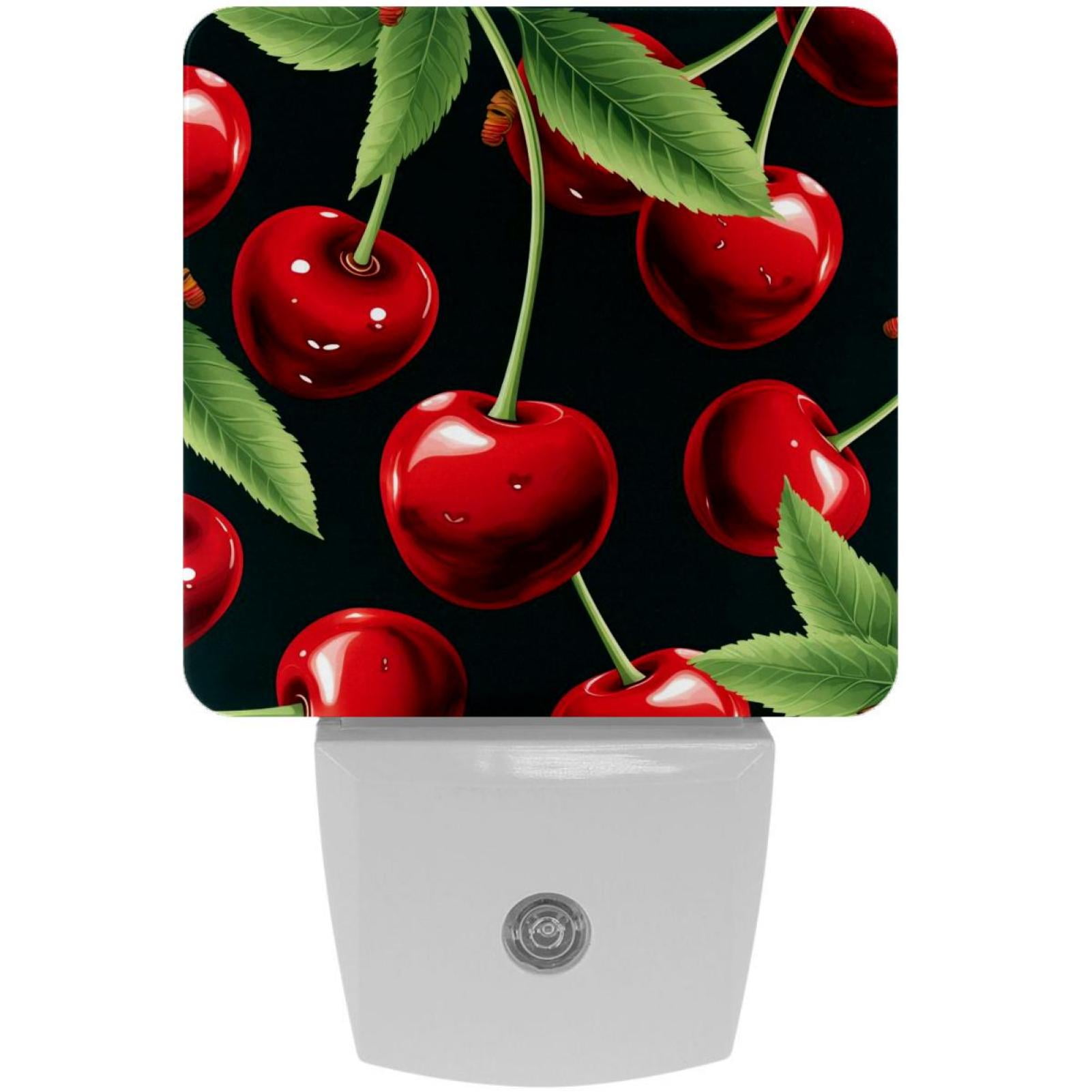 Cherry LED Square Night Lights - Energy Efficient and Sleek Design ...