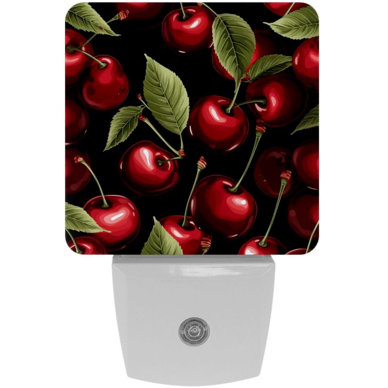 Cherry LED Square Night Lights - Energy Efficient and Stylish Bedroom ...