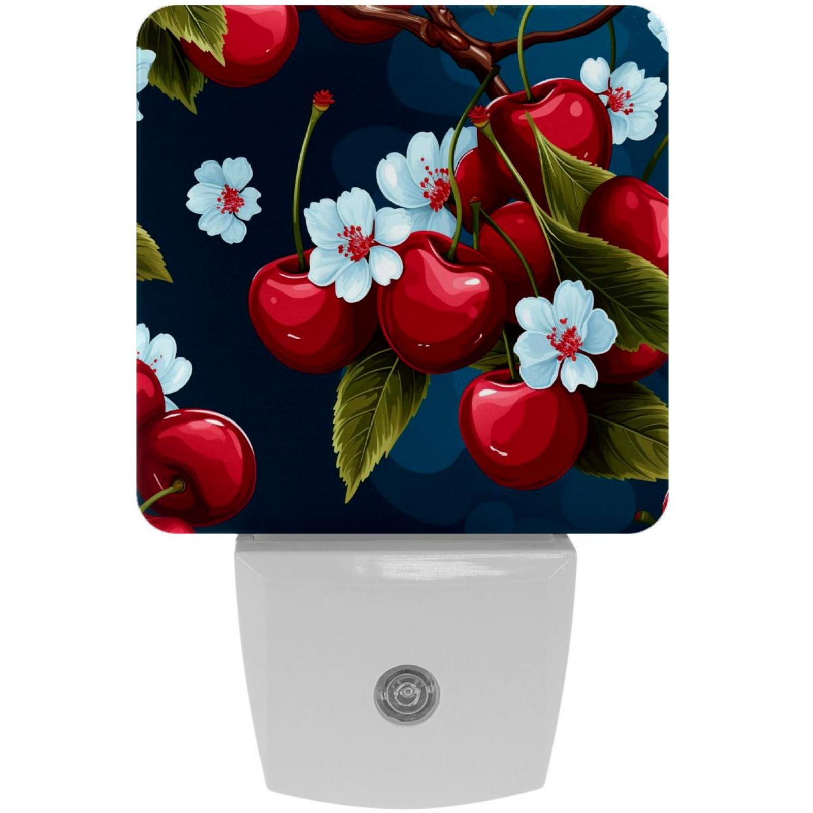 Cherry LED Square Night Lights - Illuminating Your Space with Style ...