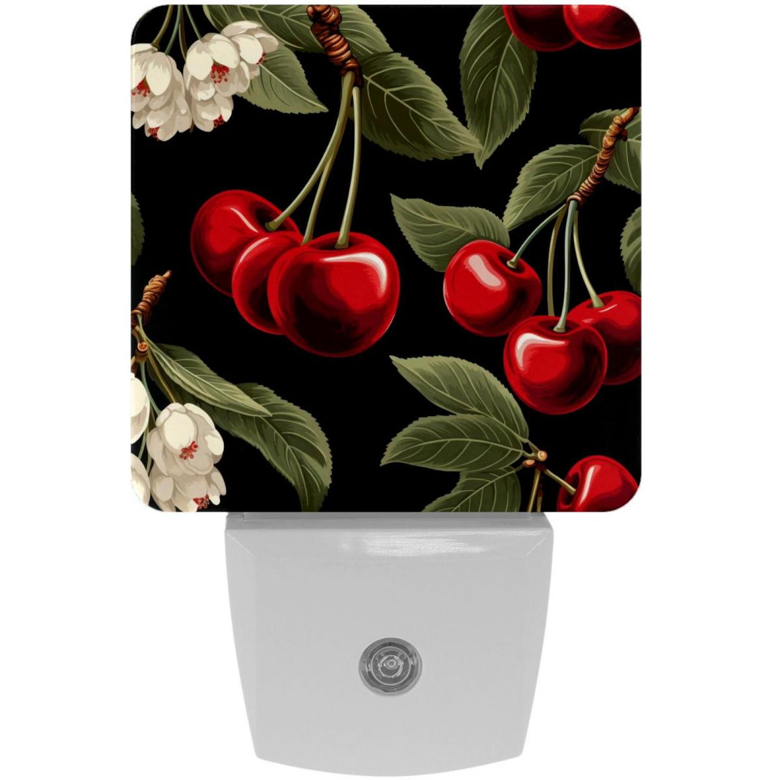 Cherry LED Square Night Lights - Modern Design, Energy Efficient Indoor ...