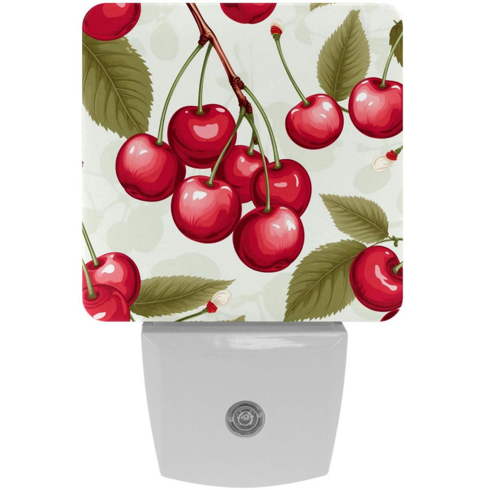 Cherry LED Square Night Lights - Small and Bright Illumination for Your ...