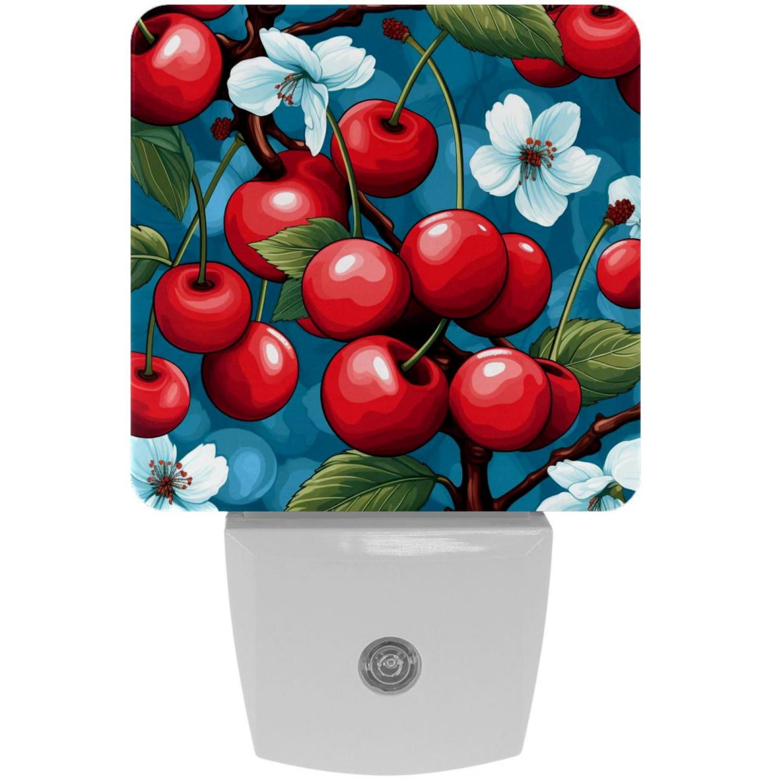 Cherry LED Square Night Lights - Stylish and Energy-Efficient Lighting ...