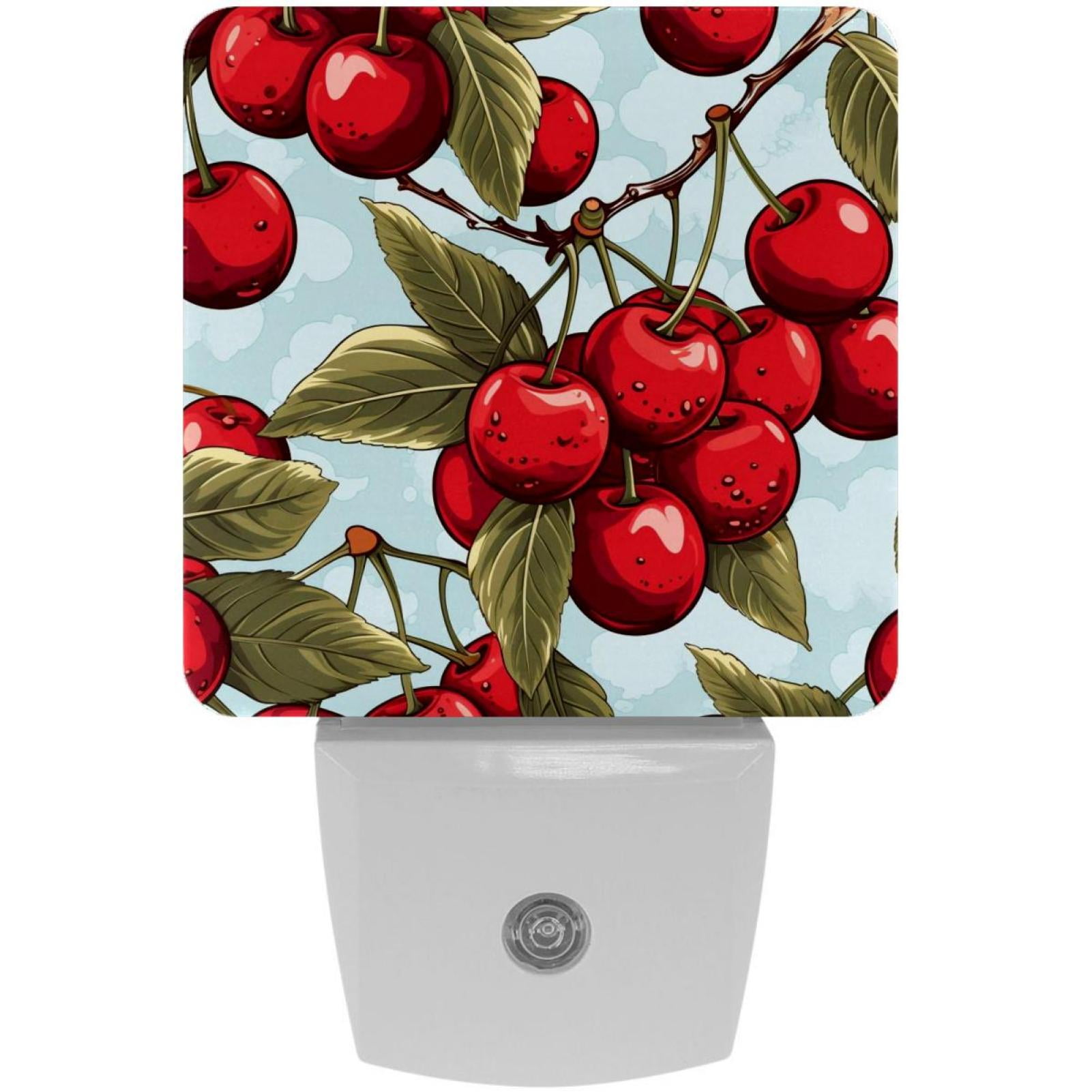 Cherry LED Square Night Lights - Stylish and Energy-Efficient Room ...