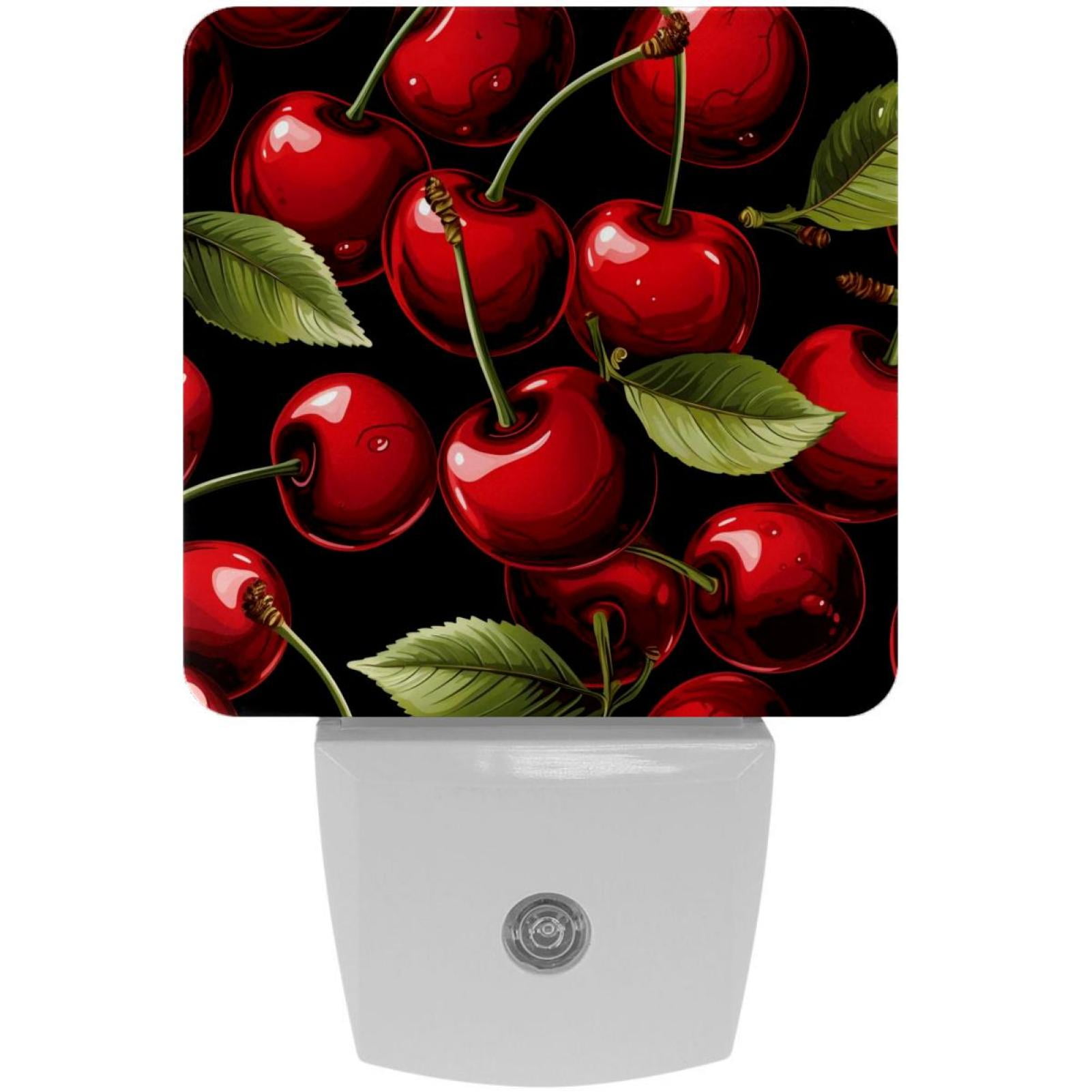 Cherry LED Square Night Lights - Stylish and Energy-Efficient Room ...