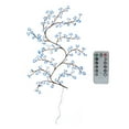 Cherry Led Tree Branch Lights For Wall Cherry Blossom Lights With Remote Decor Light (2.3m ...