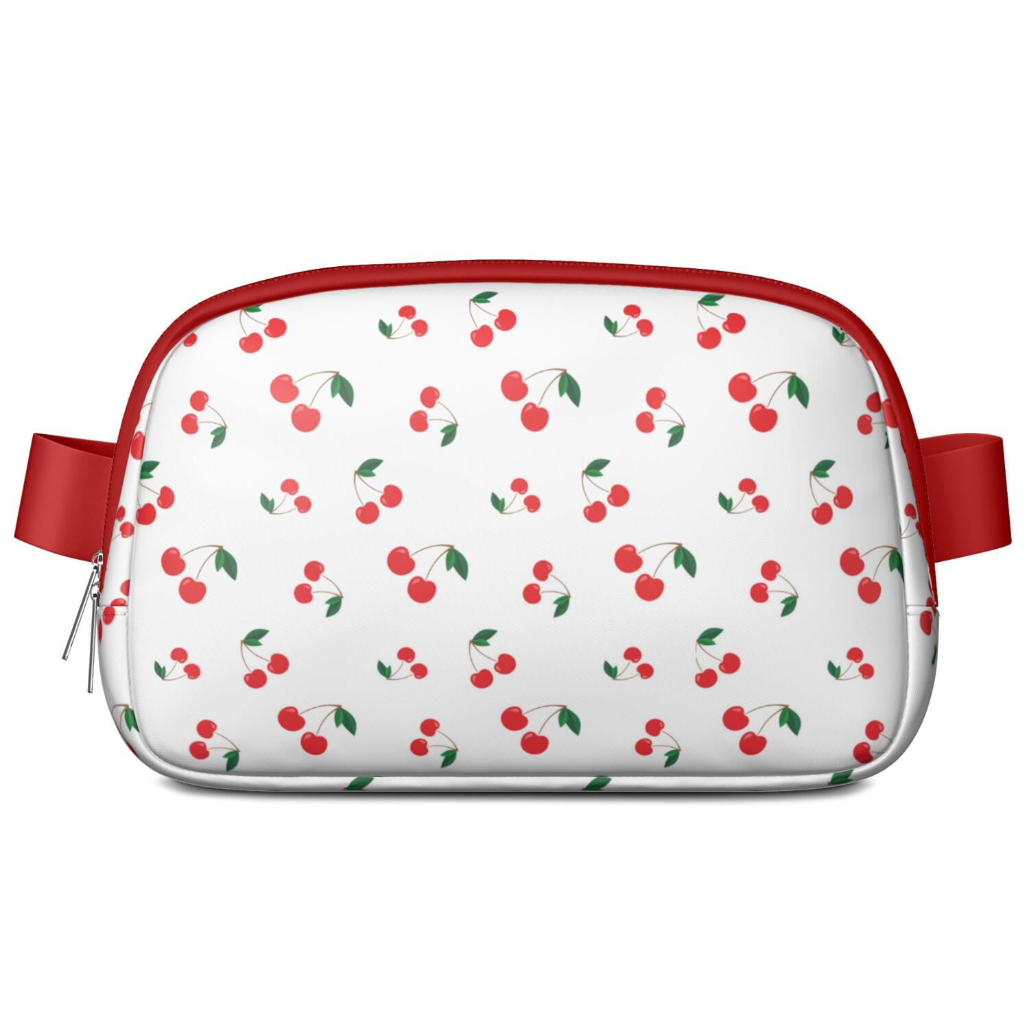 Cherry Lover’s Waist Bag – Adorable Red & Pink Fruit Fanny Pack with ...