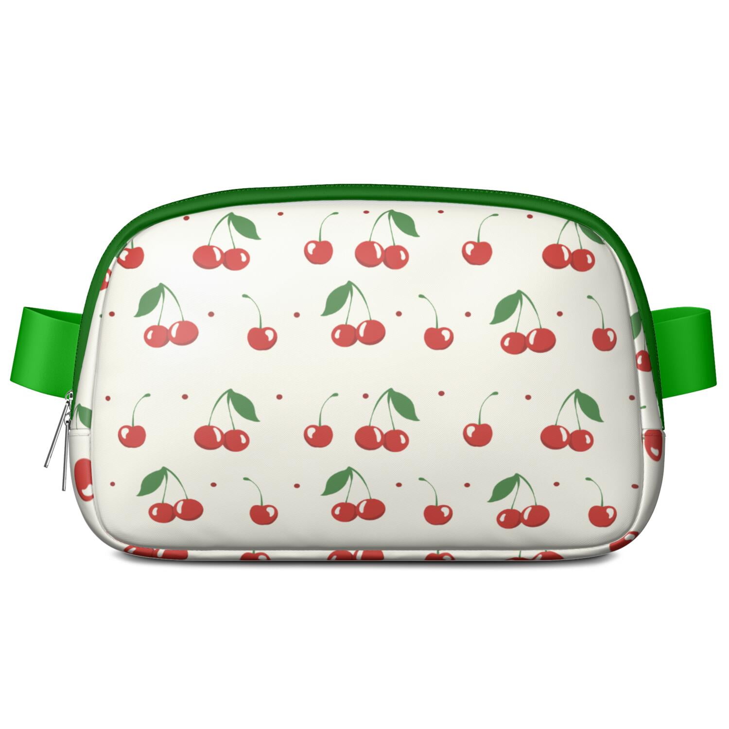 Cherry Lover’s Waist Bag – Adorable Red & Pink Fruit Fanny Pack with ...