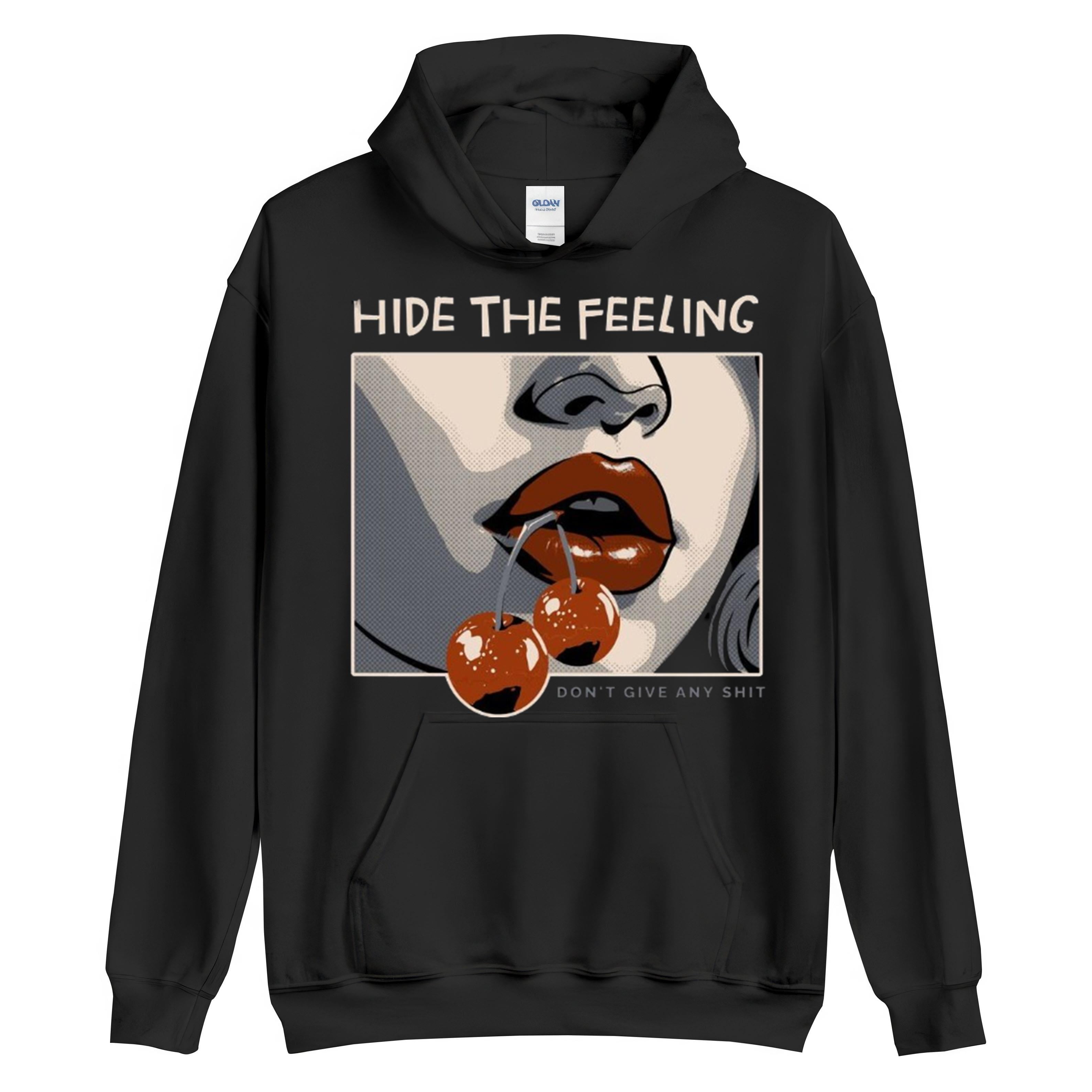 Cherry Mood Shirt, Retro Pop Art Girl Graphic Tee, Bold Attitude ...