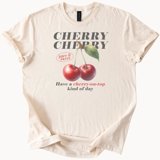 Cherry On Top Graphic Tee Sweet Fruit T Shirt - Walmart.com