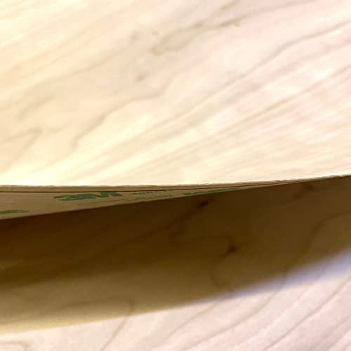 Cherry PSA Wood Veneer with 3M Adhesive Backing (12" x 24") - Walmart.com