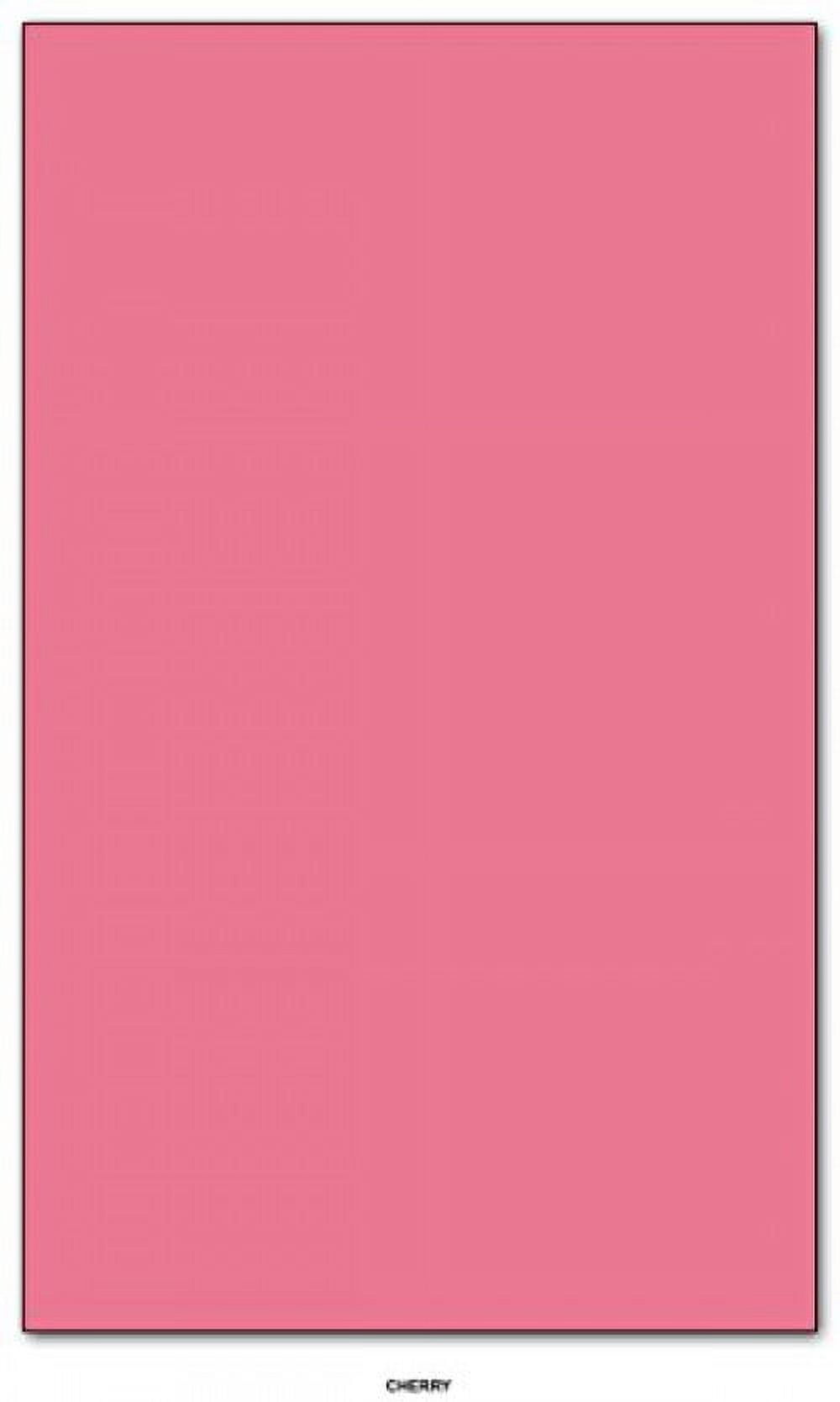 Cherry Pastel Color Card Stock Paper Legal Size 8.5" X 14" Pack of 50 ...