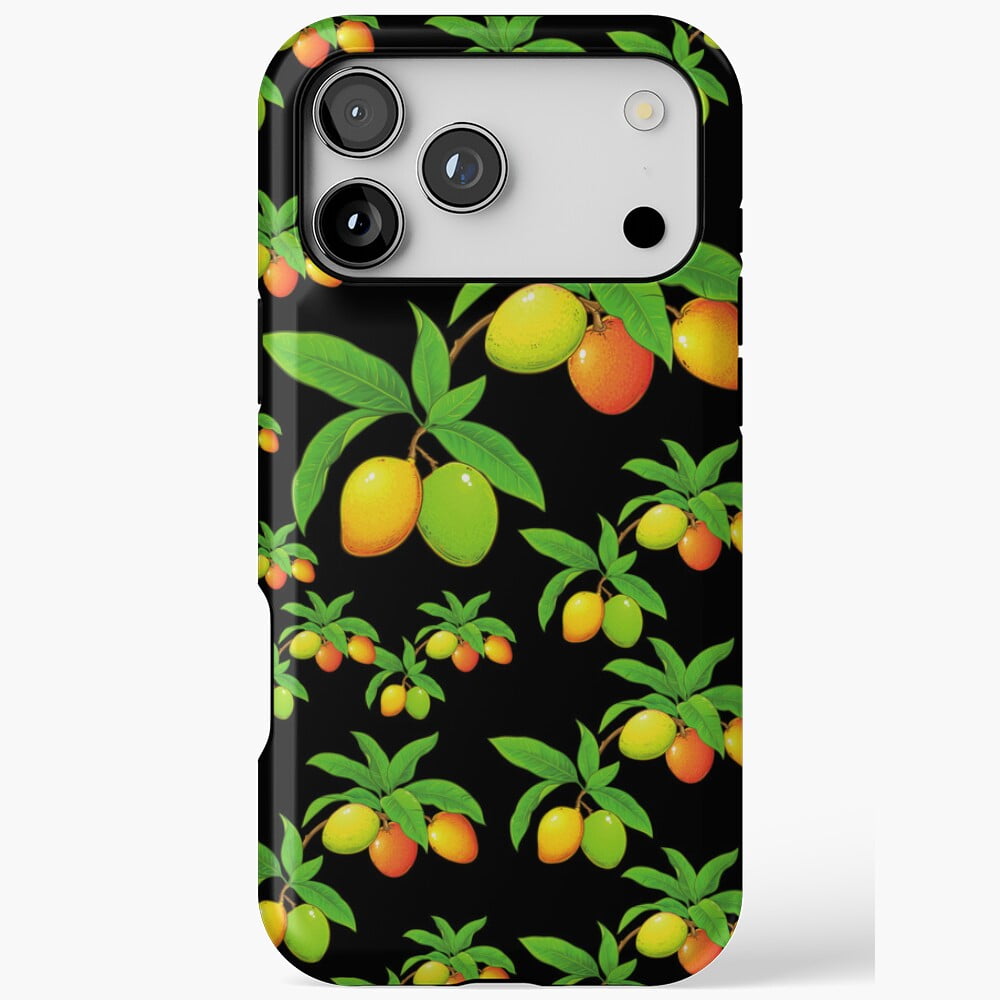 Cherry Pattern Cute Fruit Pop Art Design Phone Case Compatible iPhone ...