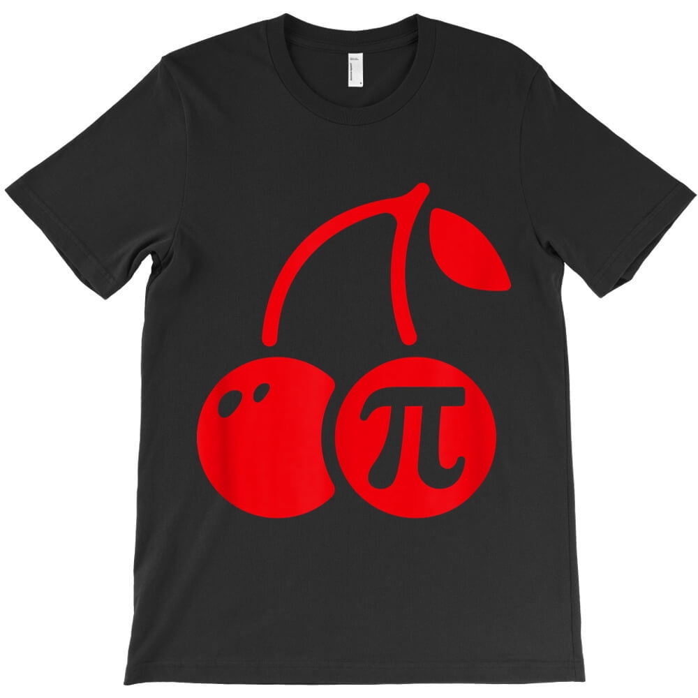 Cherry Pi Day Funny Math Nerd Pie Teacher 3.14 T Mask, Holiday G7096 Unisex T-Shirt, Up to Size ...