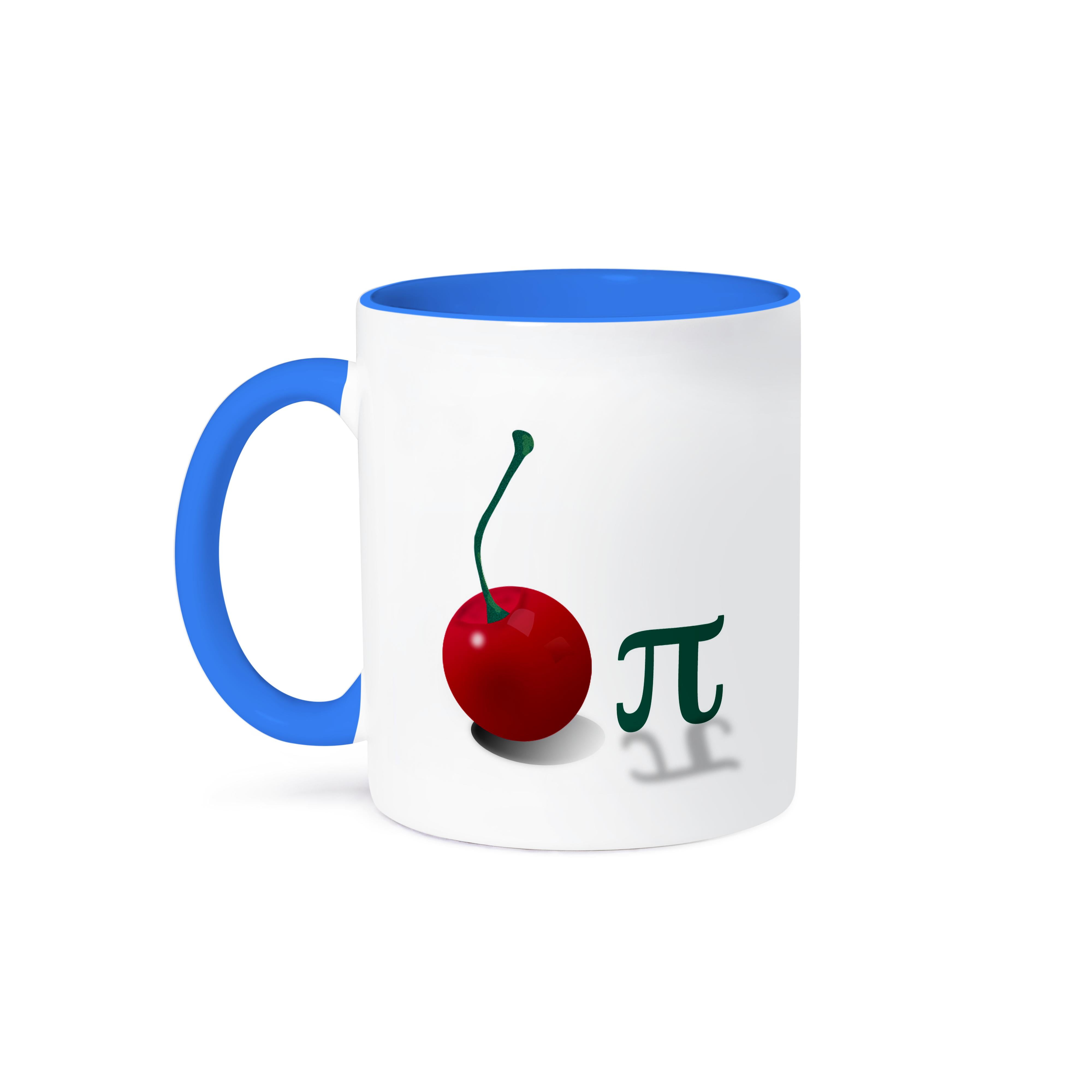 3dRose, Cherry Pi. Large red cherry and the Pi symbol. mathematicians ...