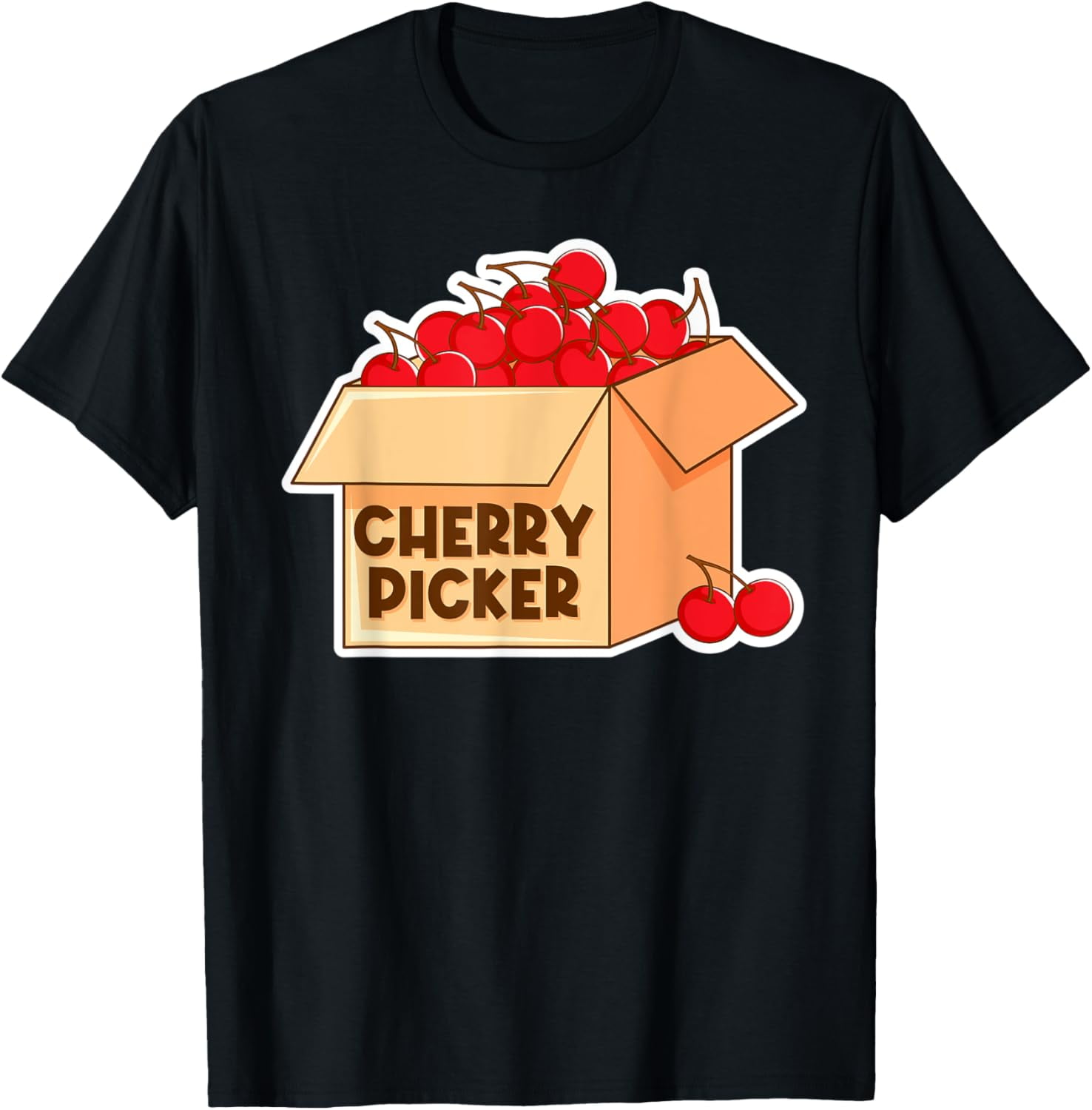 Cherry Picker Cherries T-Shirt tee - Walmart.com